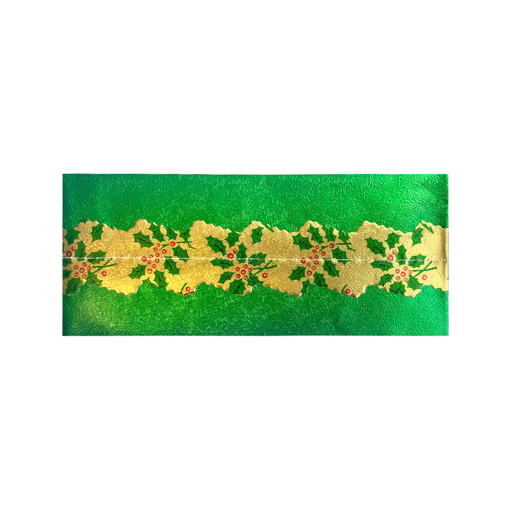 Cake Frills Plain Print with Holly Centre Assortment – Anniversary House